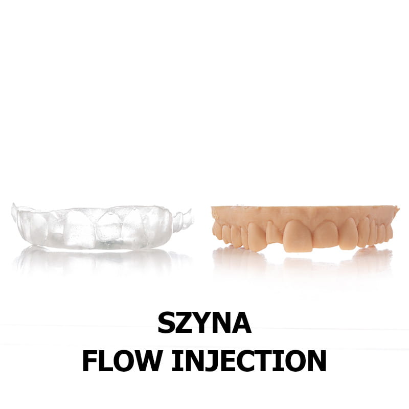 Szyna do flow injection Open Dental Lab